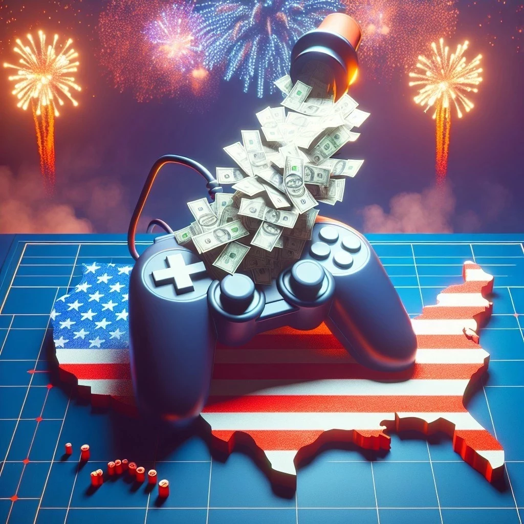 US Gaming Industry Hits $64.3B Milestone in 2023 Revenue Boom